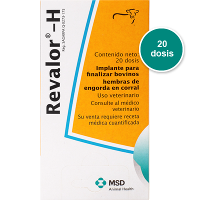 REVALOR® H | 20 implantes - Club ganadero